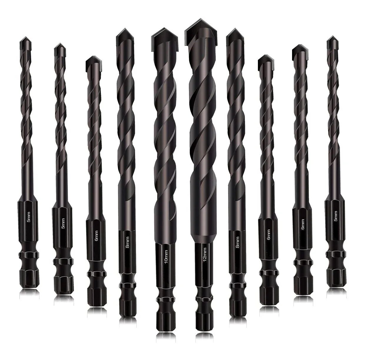 Набор сверл IWOWN GlassDrill 5 мм, 5 шт.