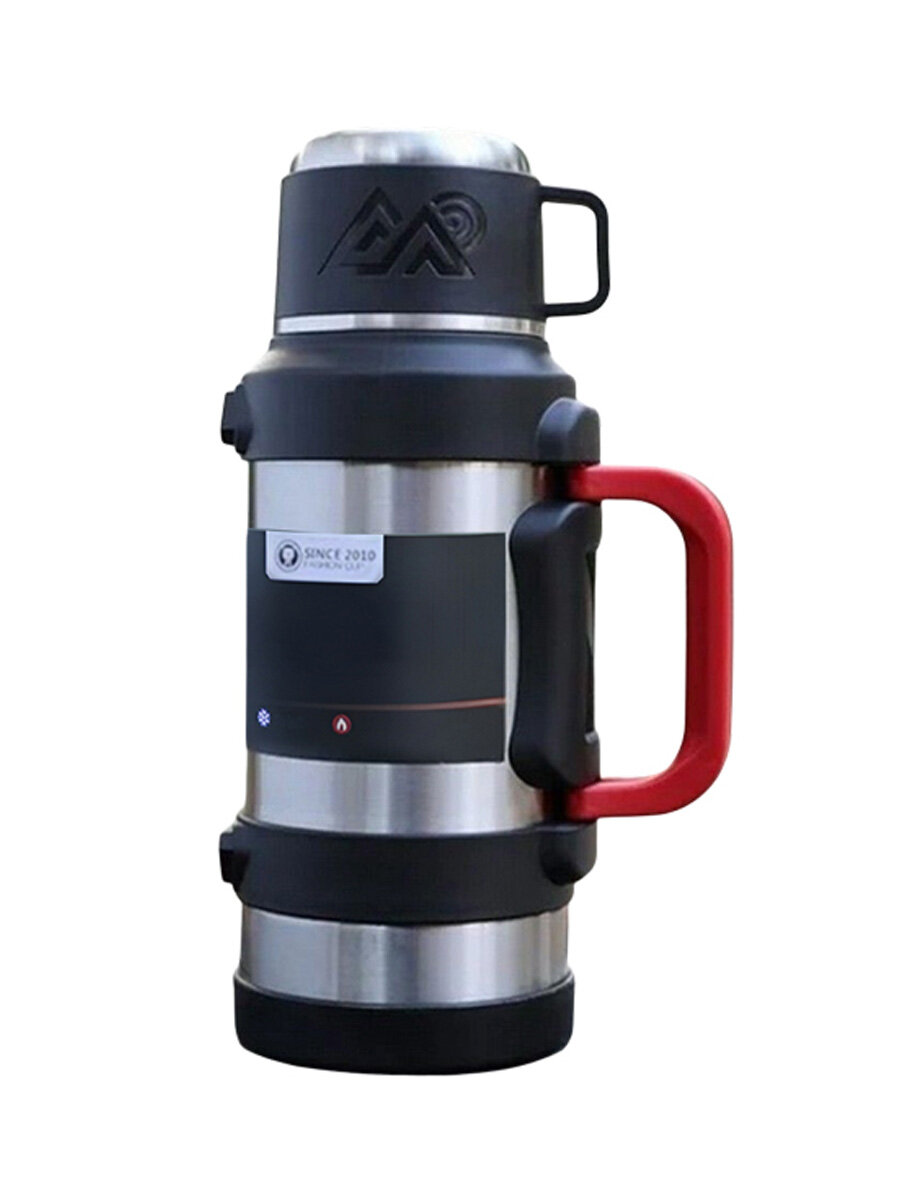 Термос SYUA Fashion Cup 1700ml (SY-042-1700) Silver, 1,7 л, с кружкой