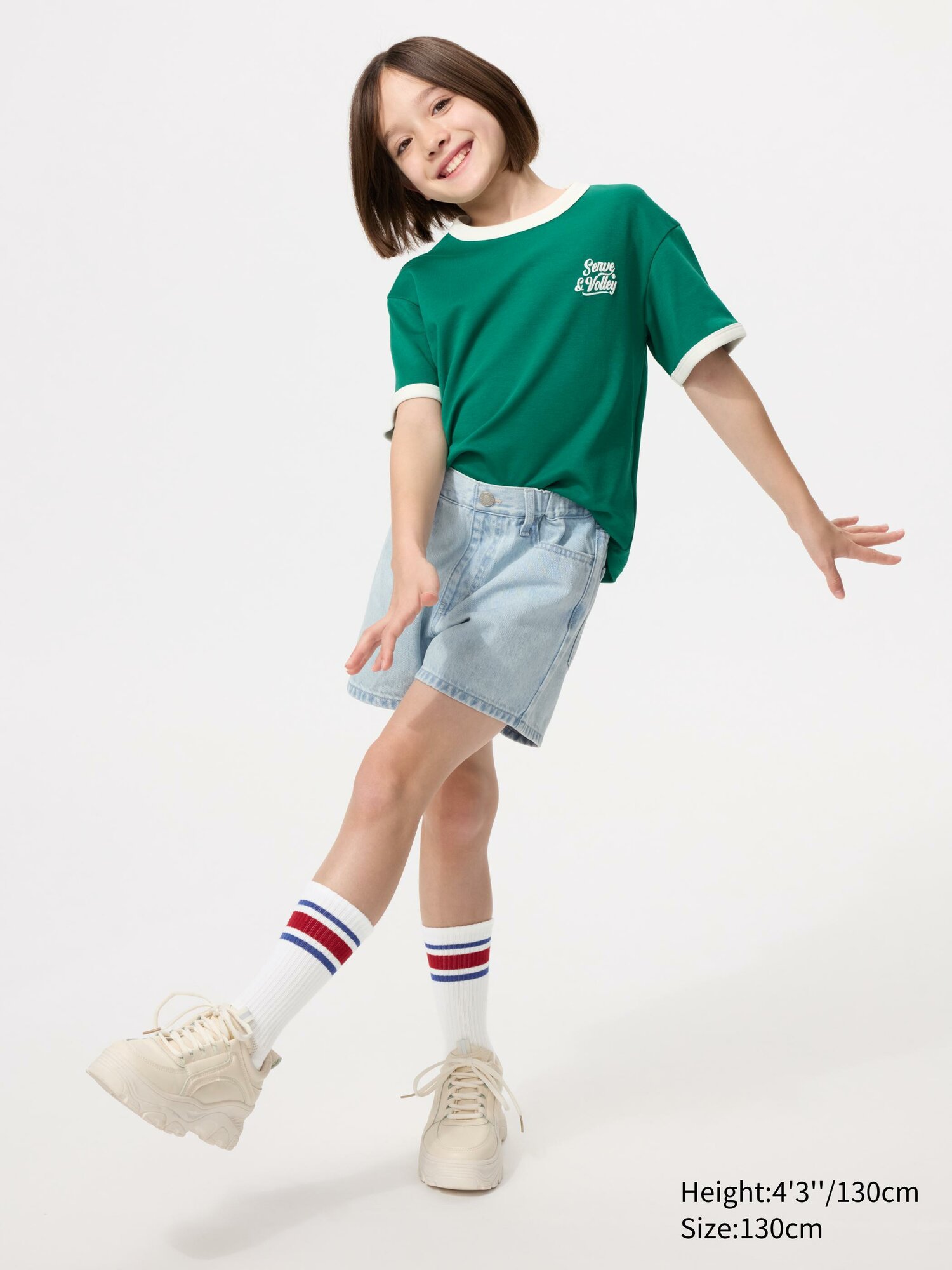 Шорты Uniqlo, размер 110, gray — фото 1