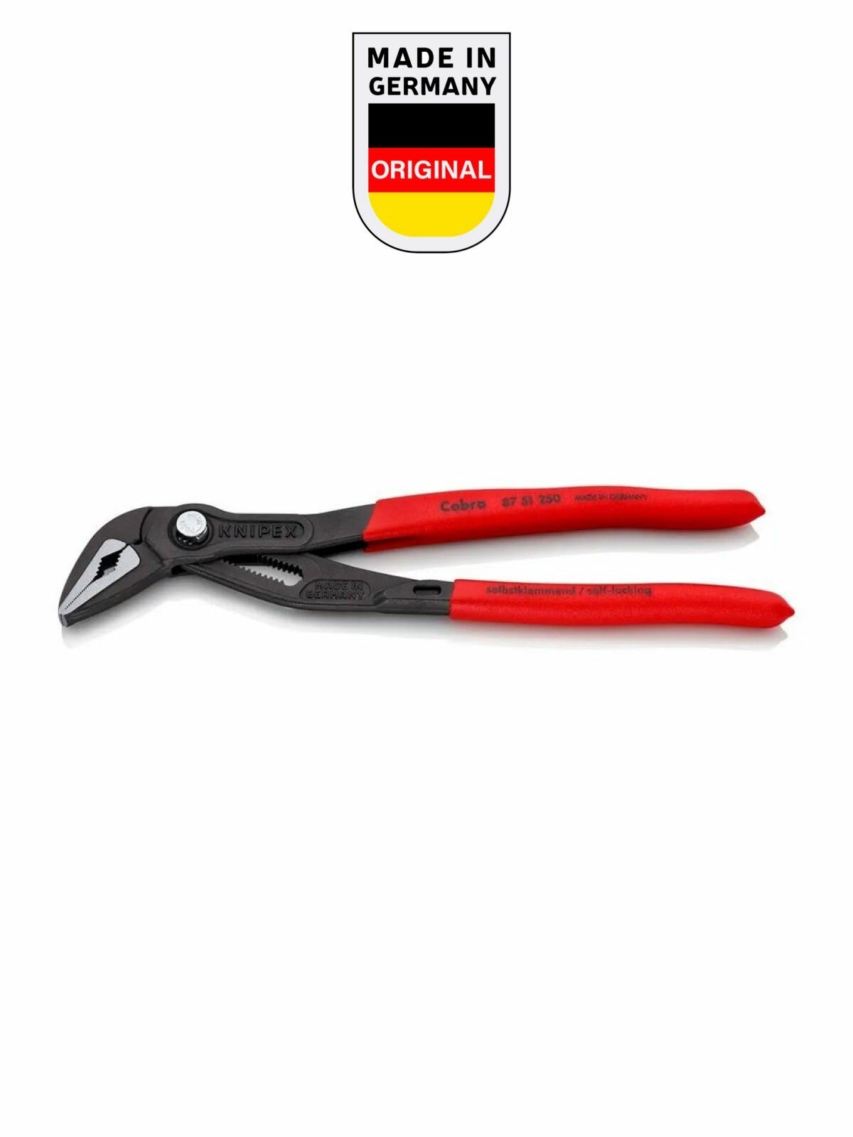 Knipex Клещи универсальные, переставные с пружиной 250мм, KN-8751250