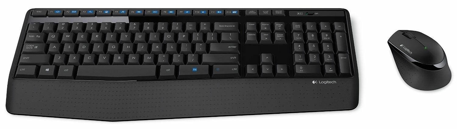 Клавиатура + мышь Logitech MK345 клав: черный мышь: черный USB 2.0 беспроводная Multimedia