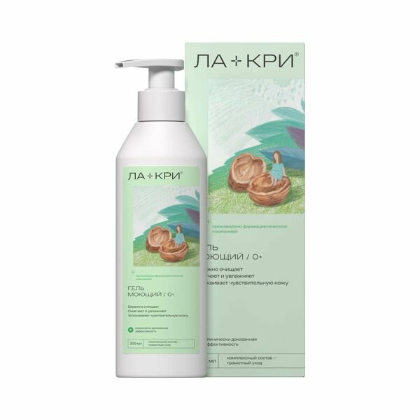 Ла-кри гель моющий фл. 200мл