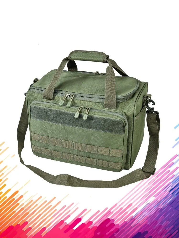 Водонепроницаемая сумка для хранения рыболовного снаряжения через плечо большой вместимости для охоты и активного отдыха