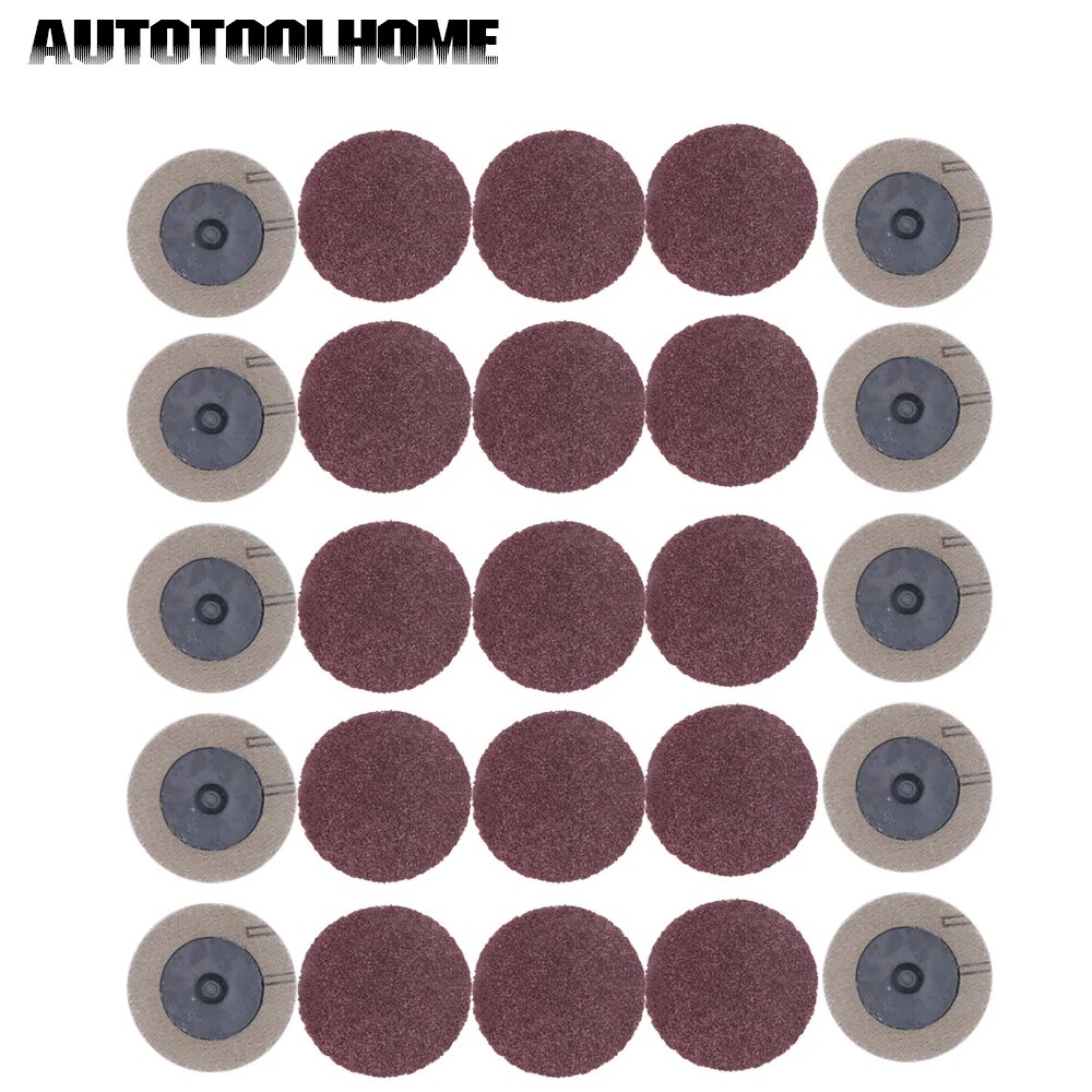 Шлифовальные диски Roloc 2 inch, 25PC 36 Grit