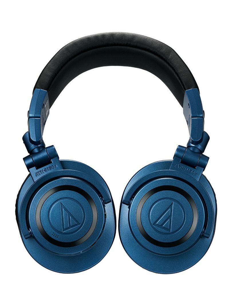 Наушники Audio-Technica M50xBT DS, Bluetooth, с микрофоном, синие