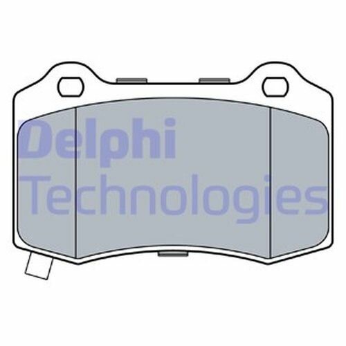 Колодки тормозные дисковые Delphi LP3547 для Jeep Grand Cherokee III, IV