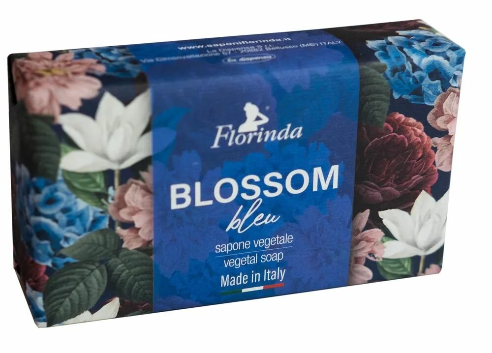FLORINDA мыло Blossom bleu / Синие цветы 200 г