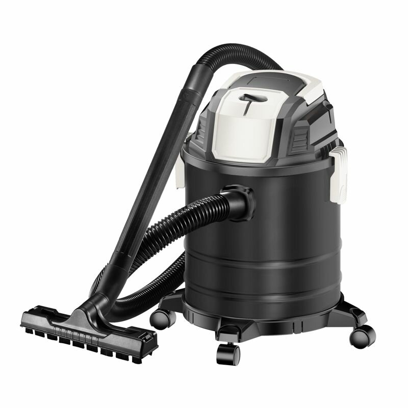 Пылесос строительный KRANZ KR15, 1200Вт, 15л, 4м