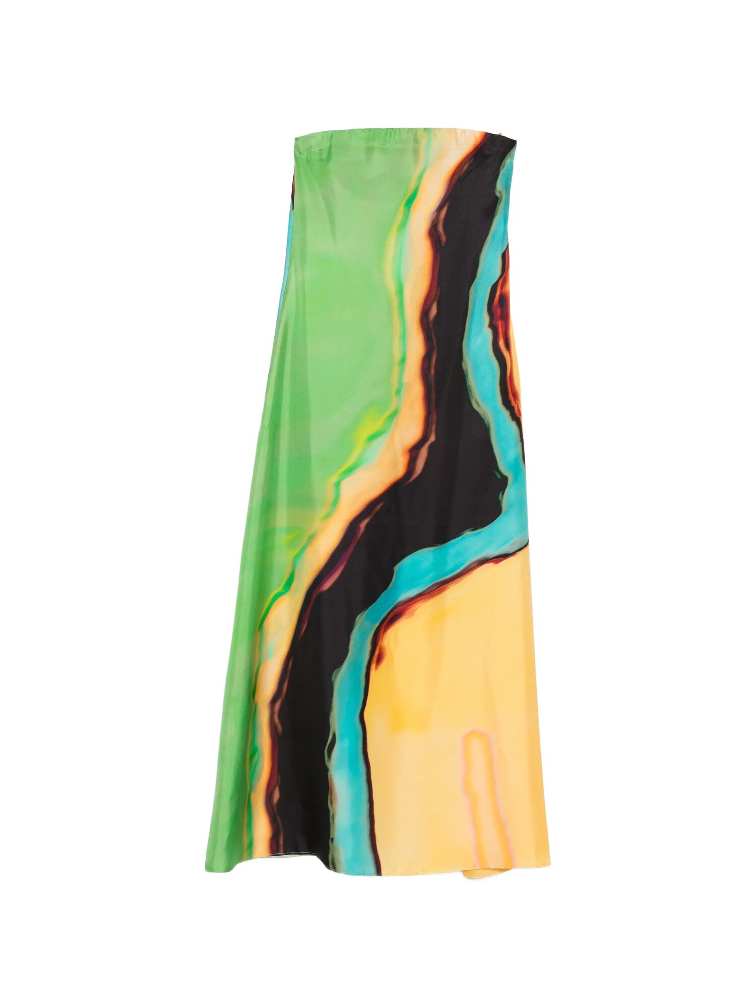 Платье Aura strapless maxi dress