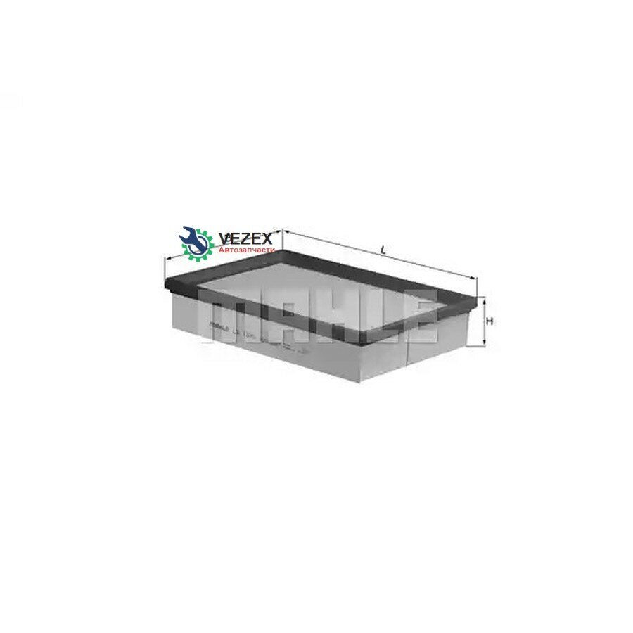 MAHLE LX1570 Фильтр воздушный