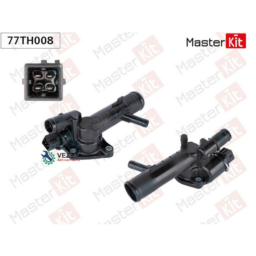 MASTERKIT 77TH008 Термостат\ NISSAN/RENAULT 1.5dci 89°C 77TH008