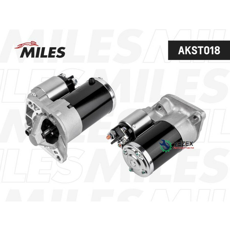 MILES AKST018 Стартер RENAULT LOGAN/SANDERO/CLIO/KANGOO/MEGANE 1.4/1.6 8V AKST018
