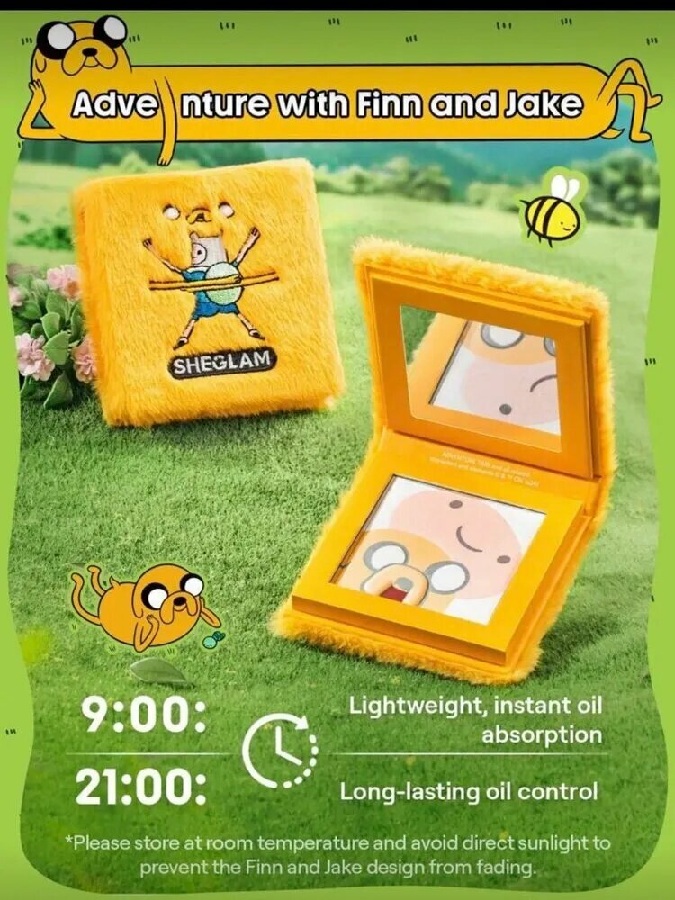 Кобрендовая пудра Sheglam Adventure Time