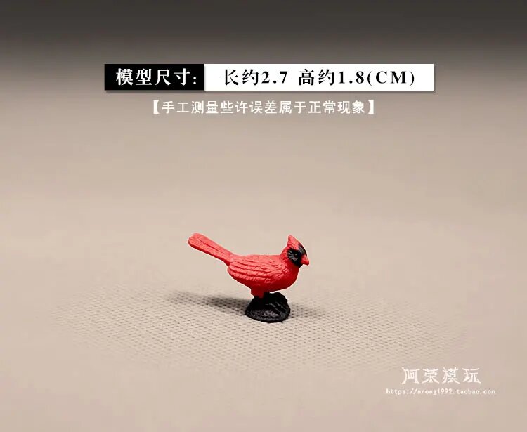 Миниатюрные фигурки птиц FanMoEpoch