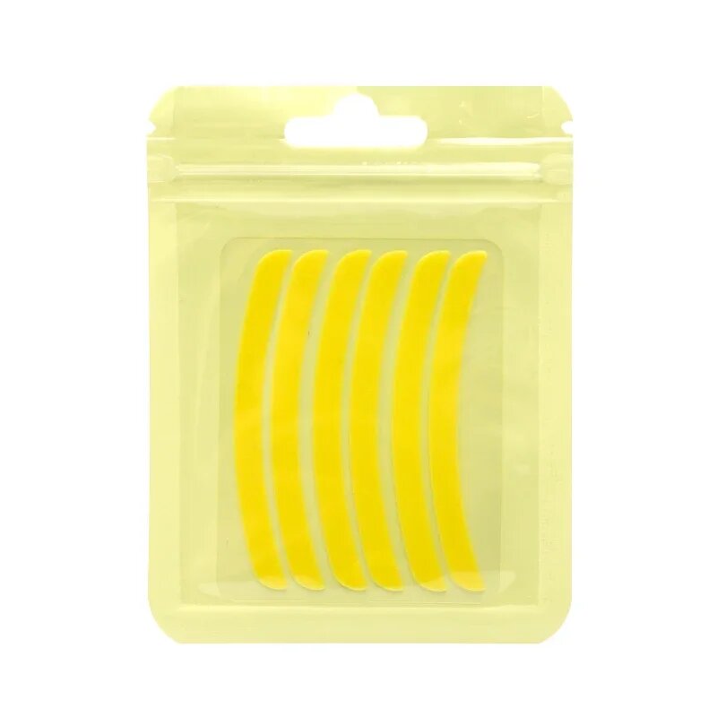 FUNMIX Силиконовые бигуди для завивки ресниц 3 пары Yellow