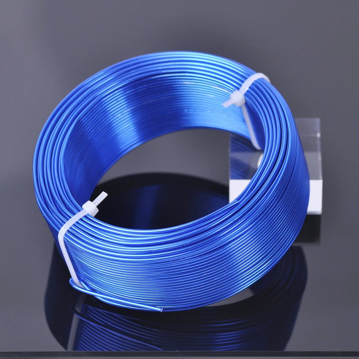 Dreamzeal алюминиевая проволока для рукоделия 0.8/1/1.5/2/2.5/3 Синий, 1.0mm (105 meters), Deep Blue