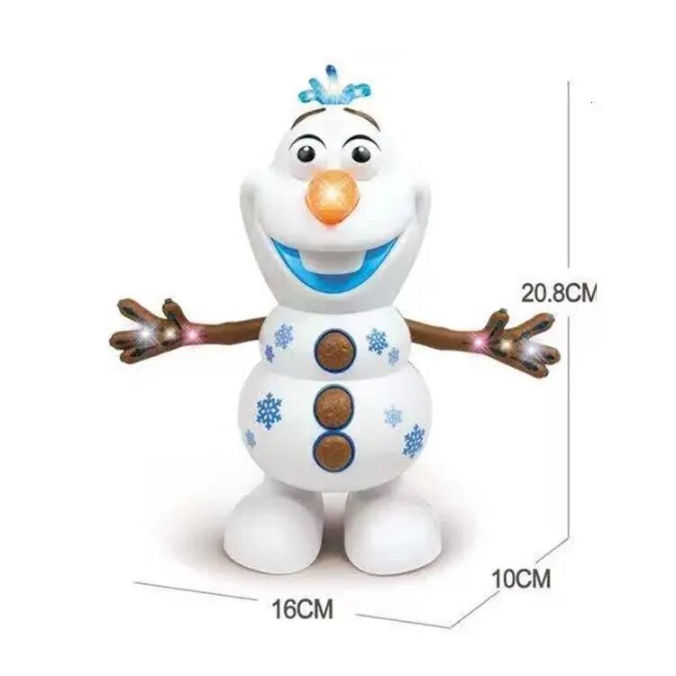 Танцующий робот Олаф Disney 16см style a without box