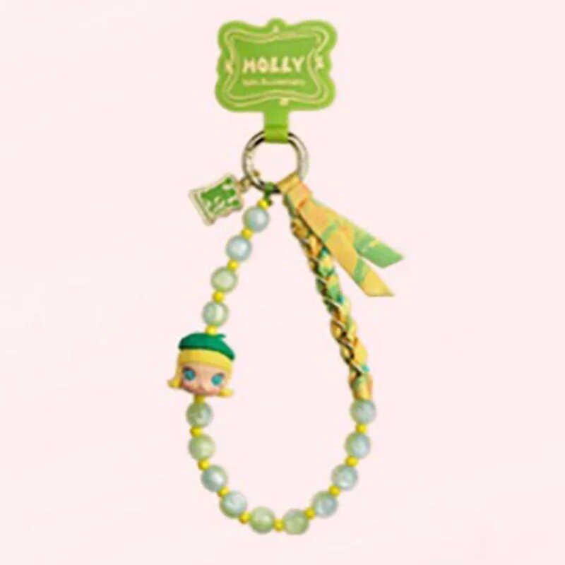 POP MART MOLLY Scenery Along The Way 20th Anniversary Series Mystery Box Зеленый, World of Blooms