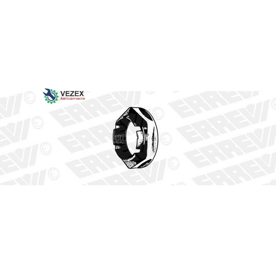 ERREVI 729783 гайка ступицы! M58x1.5 \DAF