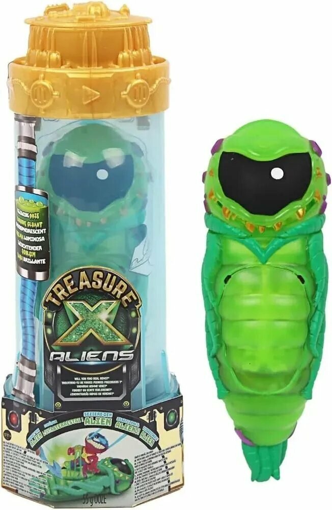 Treasure X Aliens - анатомический набор со слизью, фигурками и сокровищами