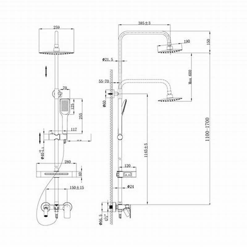 LM7002C Tropic. Смеситель для ванны с верхней душевой лейкой «Тропический дождь», поворотный излив, хром, LEMARK