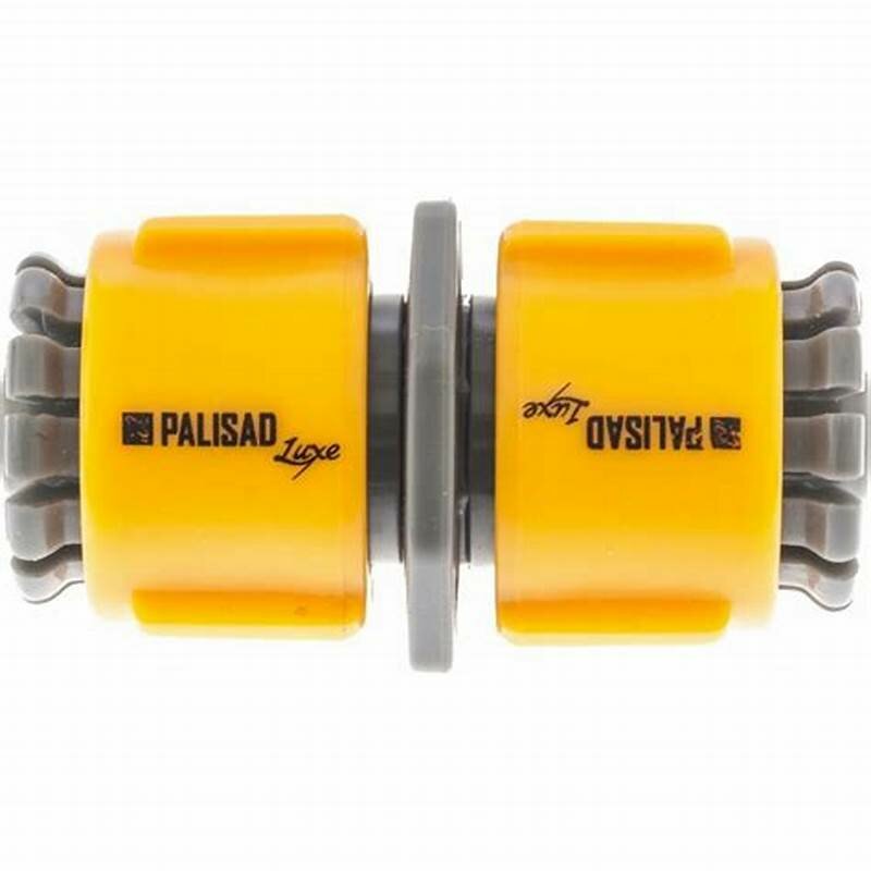 Муфта ремонтная для шланга, 1/2", пластмасса (Palisad)