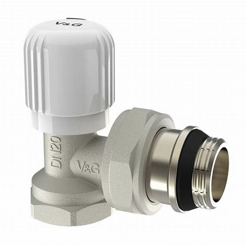 Клапан ручной регулировки V&G, 1/2" (угловой)