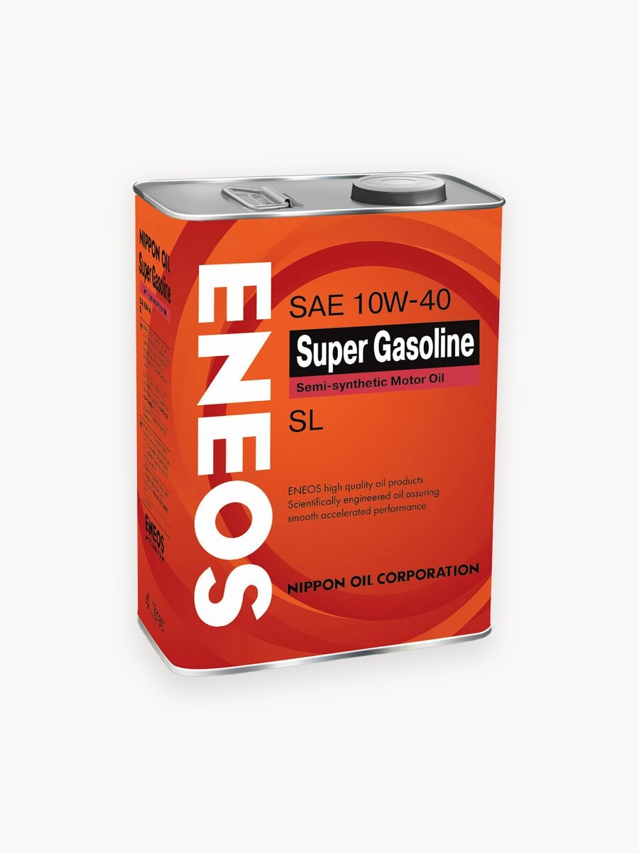 Масло моторное ENEOS Super Gasoline SL 10W-40 (4 л.) EN-10W40-SG-4L