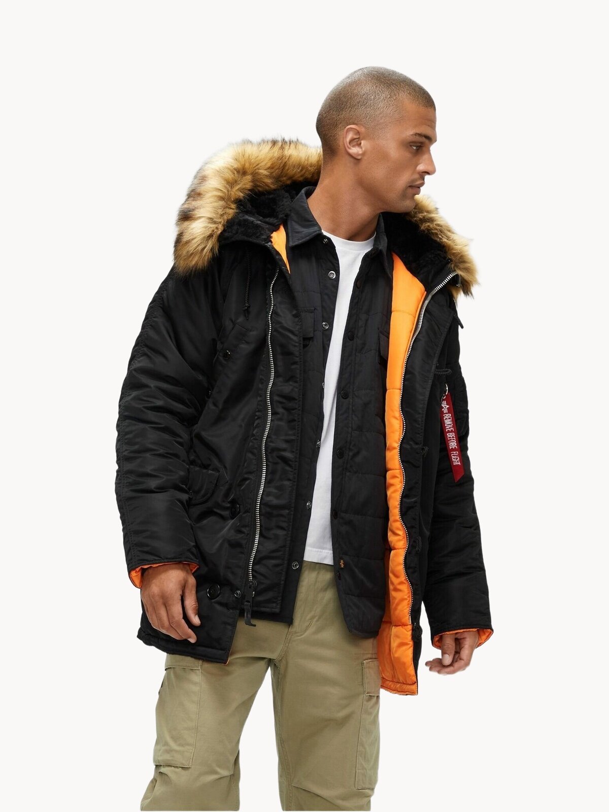 Парка Slim Fit N-3B