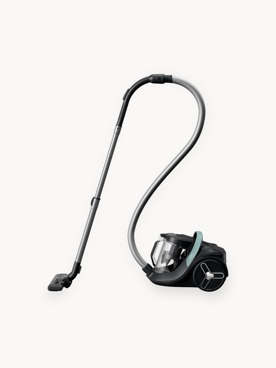 Пылесос для дома Tefal X-Trem Cyclonic Max TW7B62EA с контейнером 2,5 л, 5 насадками, бесшумный, 900 Вт