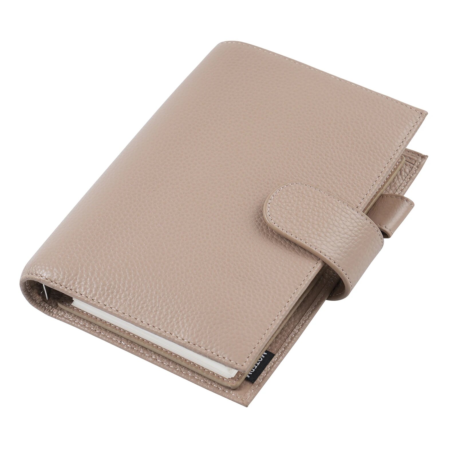 Планер Moterm Regular Personal из кожи Pebbled Taupe, бежевый