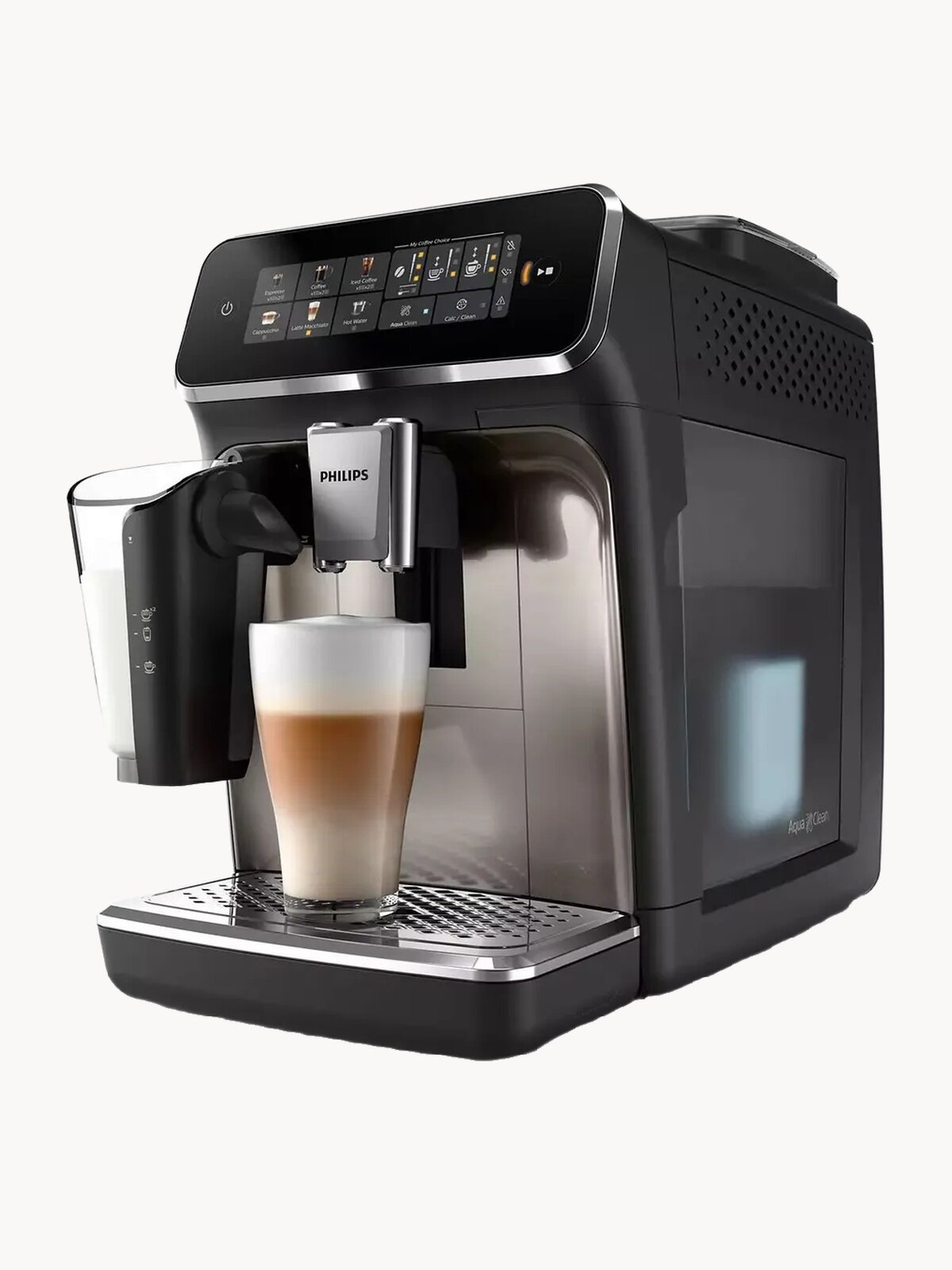 Автоматическая кофемашина Philips Series 3300 LatteGo EP3347/90, серый, черный