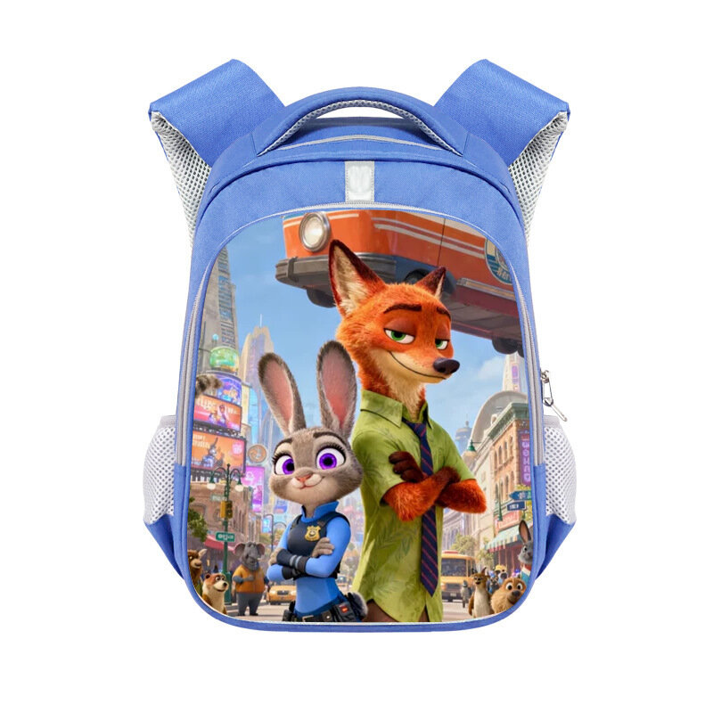 Новая детская школьная сумка Zootopia 2, милый рюкзак для начальной школы, детский сад, рюкзак для снижения нагрузки, трансграничный