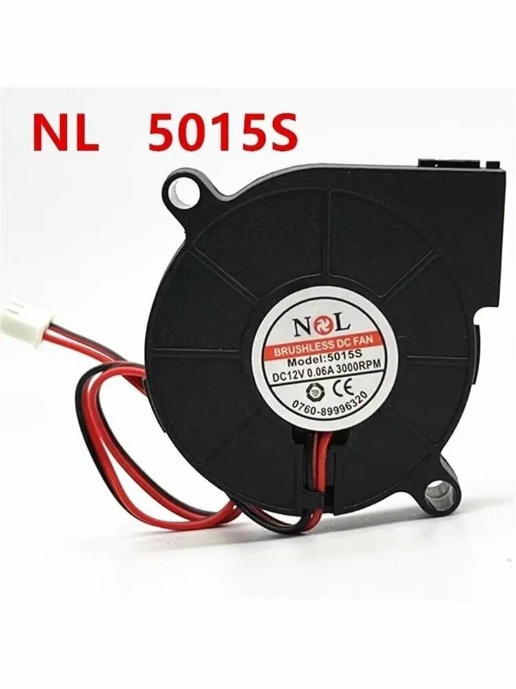 Для увлажнителя воздуха Турбо вентилятор NL 5015S DC12v 0.06A 3000RPM