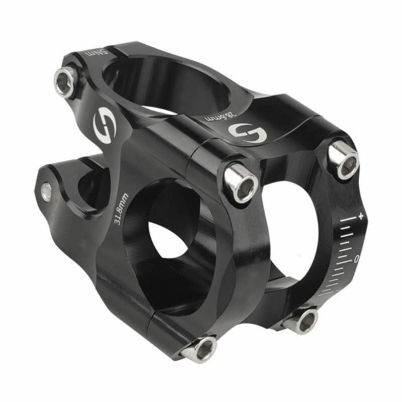 Алюминиевый короткий вынос руля для горного велосипеда, легкий монтаж, - Черная коробка 31.8x35 мм