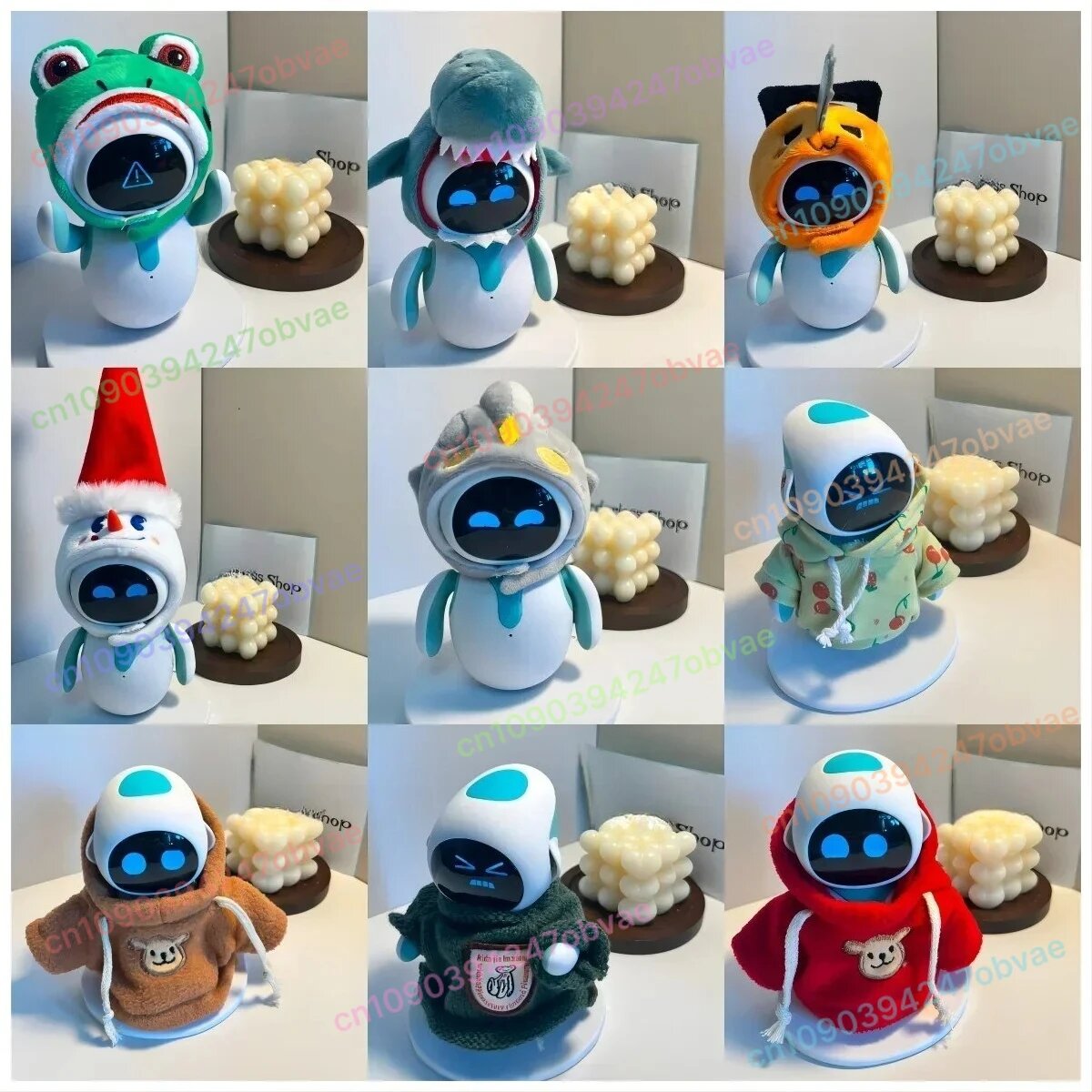 Подходит для робота Smart AI Tamagotchi эксклюзивная одежда, свитер, шляпа, рождественский шарф, аксессуар, комбинированный дешевый — фото 1