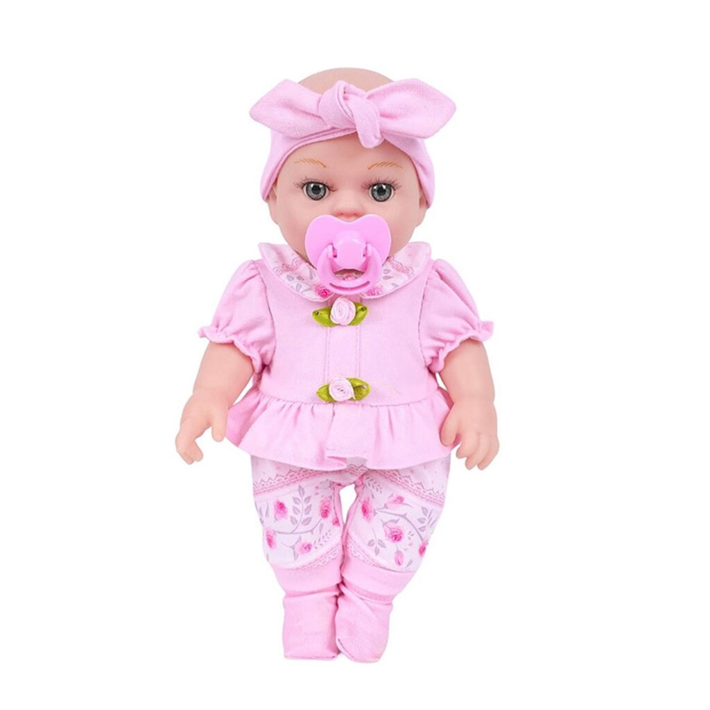 Реалистичная Кукла Для Новорожденных Девочек 12 дюймов Виниловый Друг Ребенка Спящая Игрушка Виниловая Кукла Для Новорожденных Кукла Для Маленьких Девочек