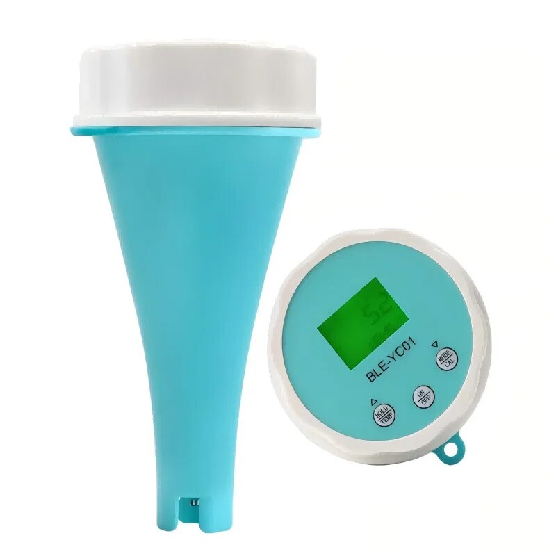 Аквариумный pH-метр 6 в 1, детектор качества воды PH EC TDS ORP CL, калибровка температуры, тестер хлорной воды, приложение, онлайн-монитор