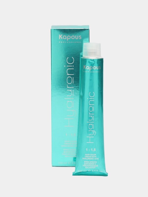 KP крем-краска 6.1 темный блондин пепельный с гиалуроновой кислотой, 100 мл