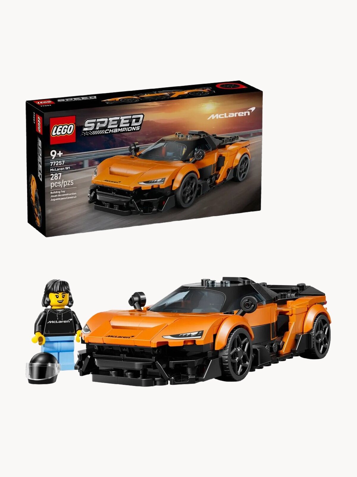 Конструктор LEGO Speed Champions 77257 Автомобиль McLaren W1, 287 дет.