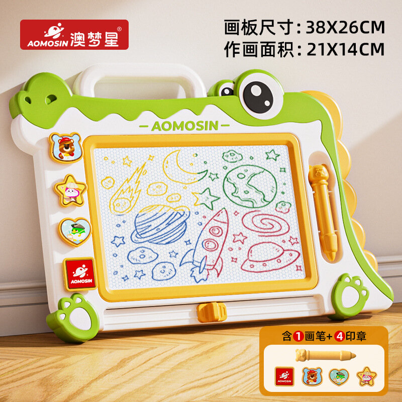 Детская доска для рисования, для домашнего использования, магнитная доска для рисования для детей, стираемая и записываемая