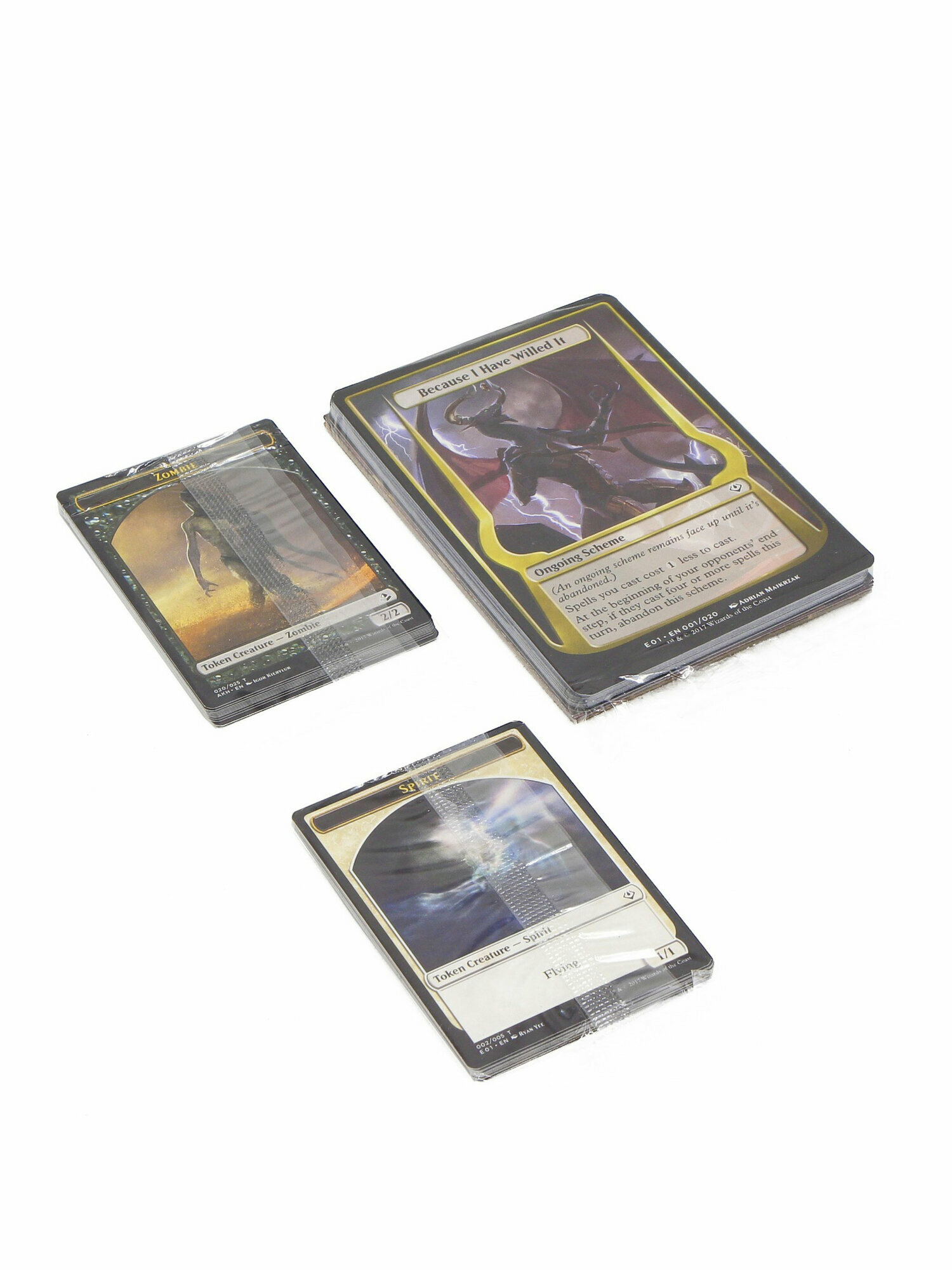 Magic The Gathering: Карты Oversize колоды замыслов Nicol Bolas Archenemy и двусторонние токены MTG на английском