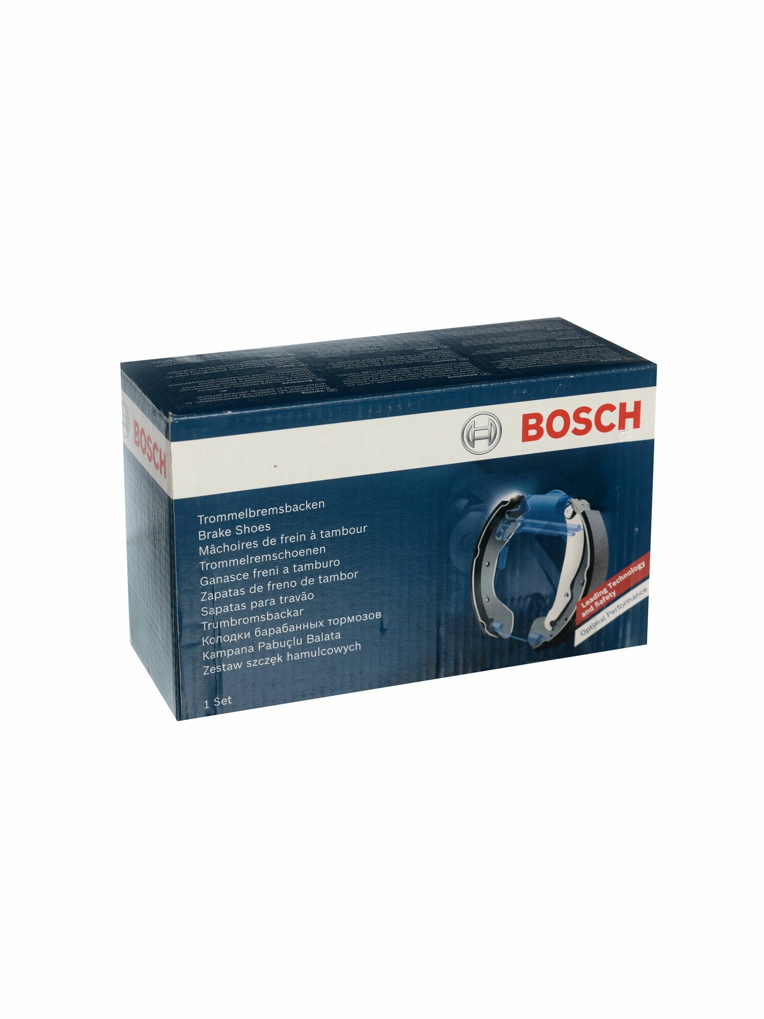 Колодки тормозные барабанные задние BOSCH (0 986 487 608) — фото 1