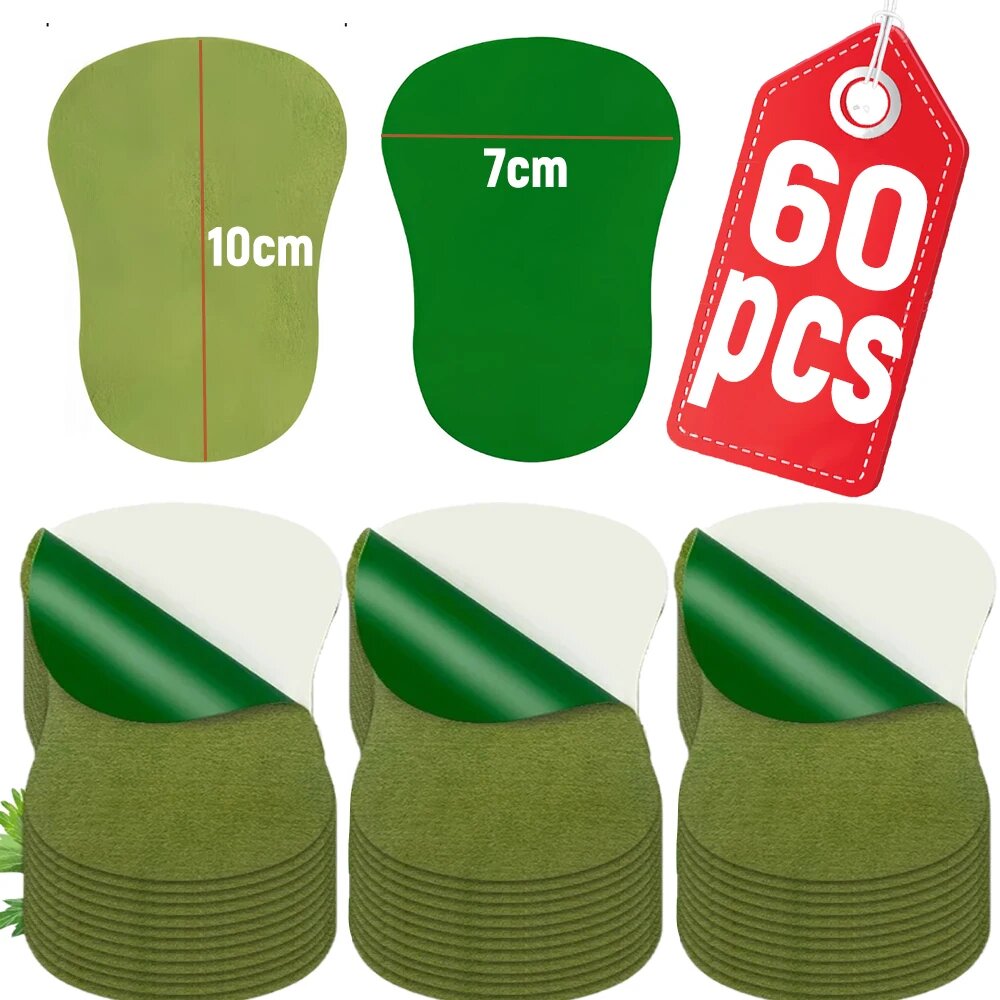 Теплые детокс-пластыри для ног с полынью, 10/90 шт. 60PCS