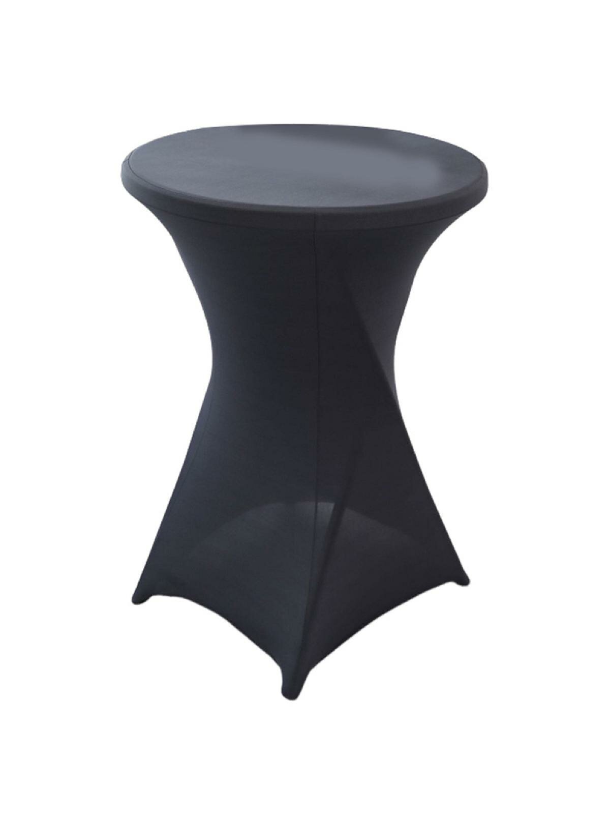 Стрейч Круглая скатерть Коктейльная скатерть из спандекса Бары Отель Свадьба