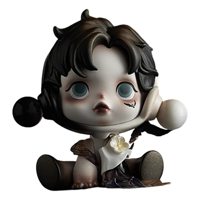 Фигурка унисекс POP MART SKULLPANDA The Ink Plum Blossom Collection, Confirmed-Bridge Flying Roll (Open)