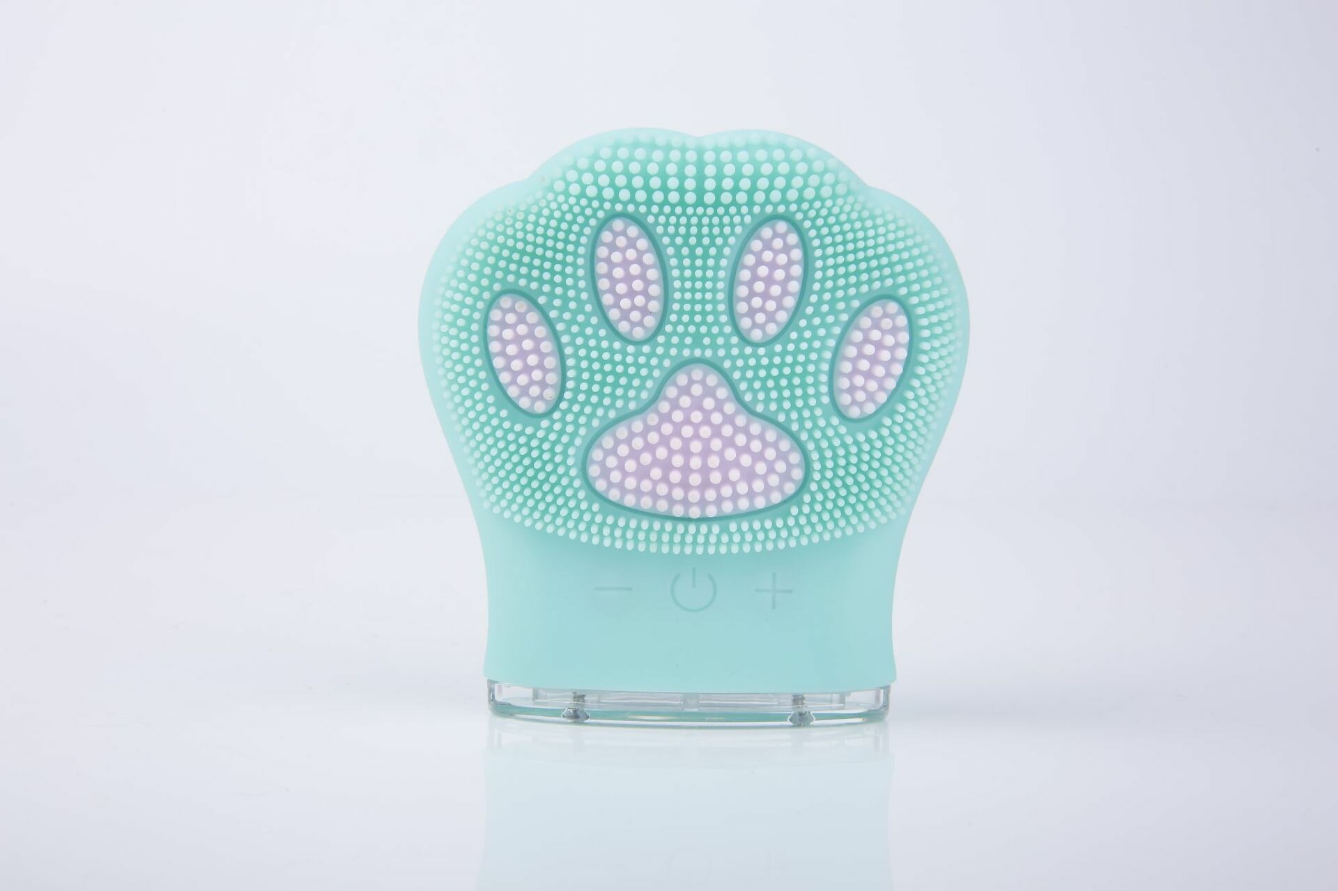 Электрическое устройство для умывания лица, очиститель для лица, очиститель пор, силиконовая щетка, устройство в форме кошачьей лапки, оптовая глубокая очистка