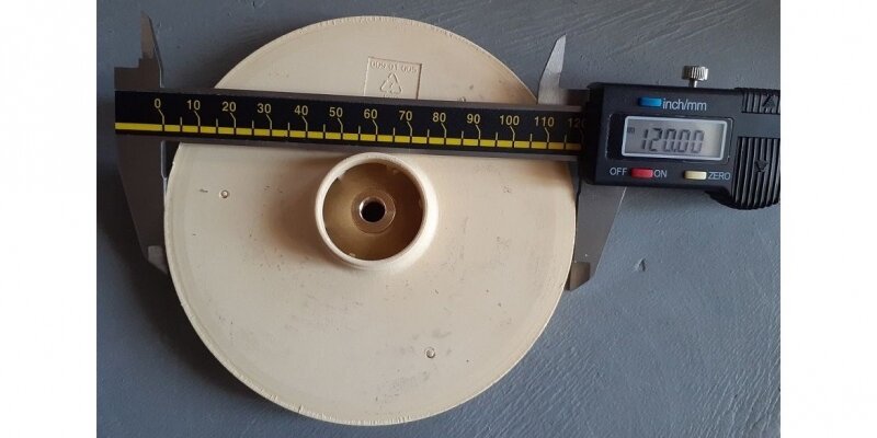 Крыльчатка насоса D120x22 U455-120-034 для насосных станций НАС-М3-1000, ЗНАС-1200-Ч U455-120-034