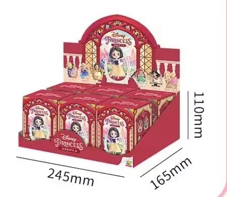 Disney Blind Box Princess Chase A Dream Series Anime Surprise Guess Box Toys Action Figures Cartoon Model Decorations Girls Gift