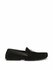 Лоферы DOLCE & GABBANA Suede loafers, размер 40 EU, black/black